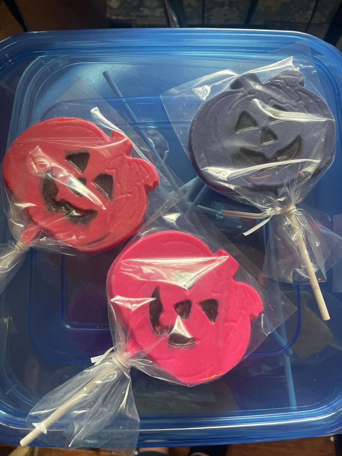 Fall Chocolate Lollipops: Jack O' Lanterns, Leaves & Flowers - 15 Piece ...