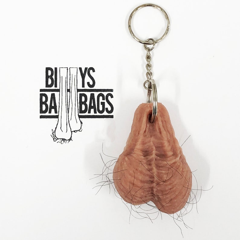Silicone Testicle Ballsack Keyring Keychain Etsy Australia