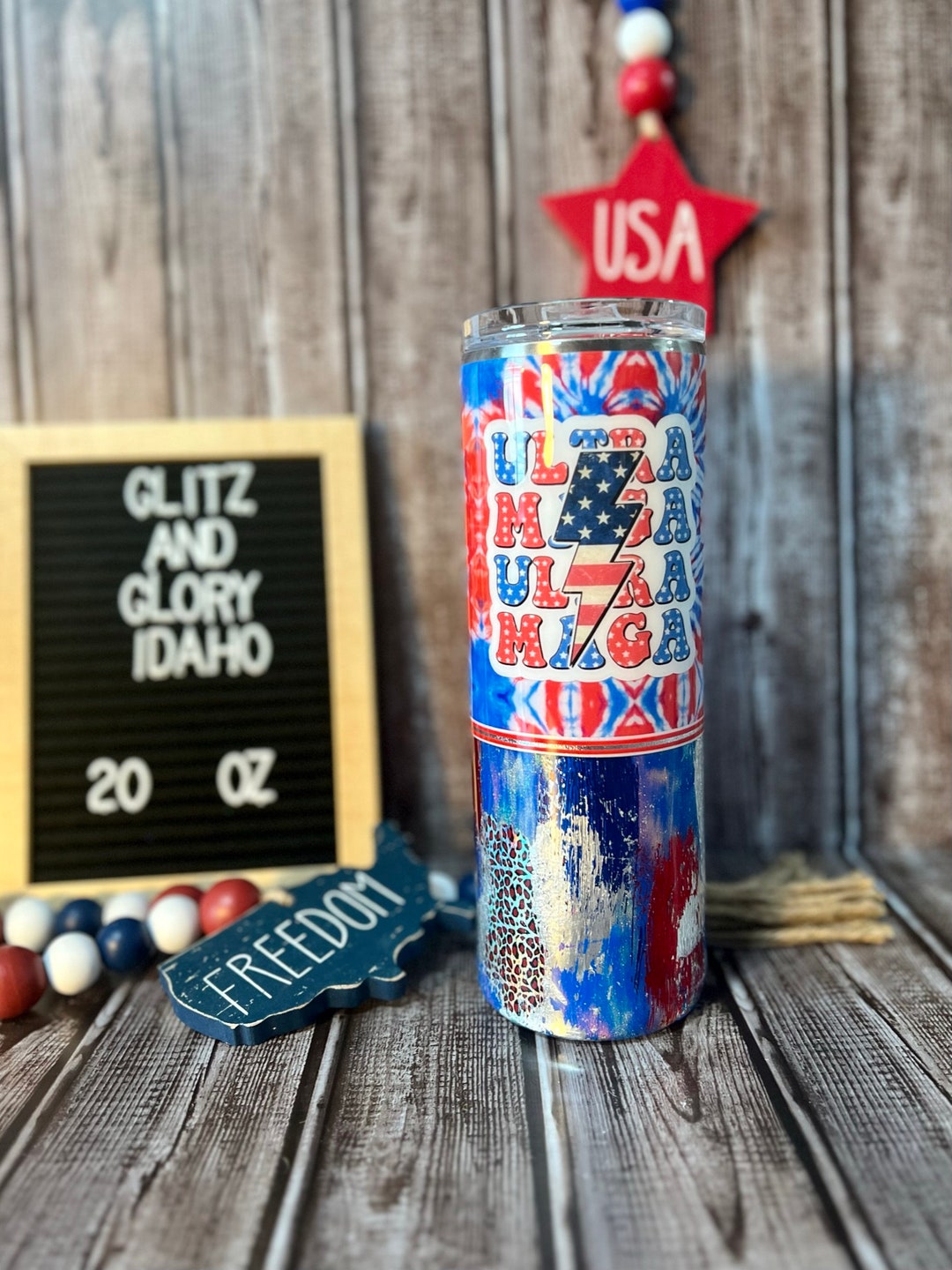 20 Ounce Ultra Maga Epoxy Tumbler - Etsy