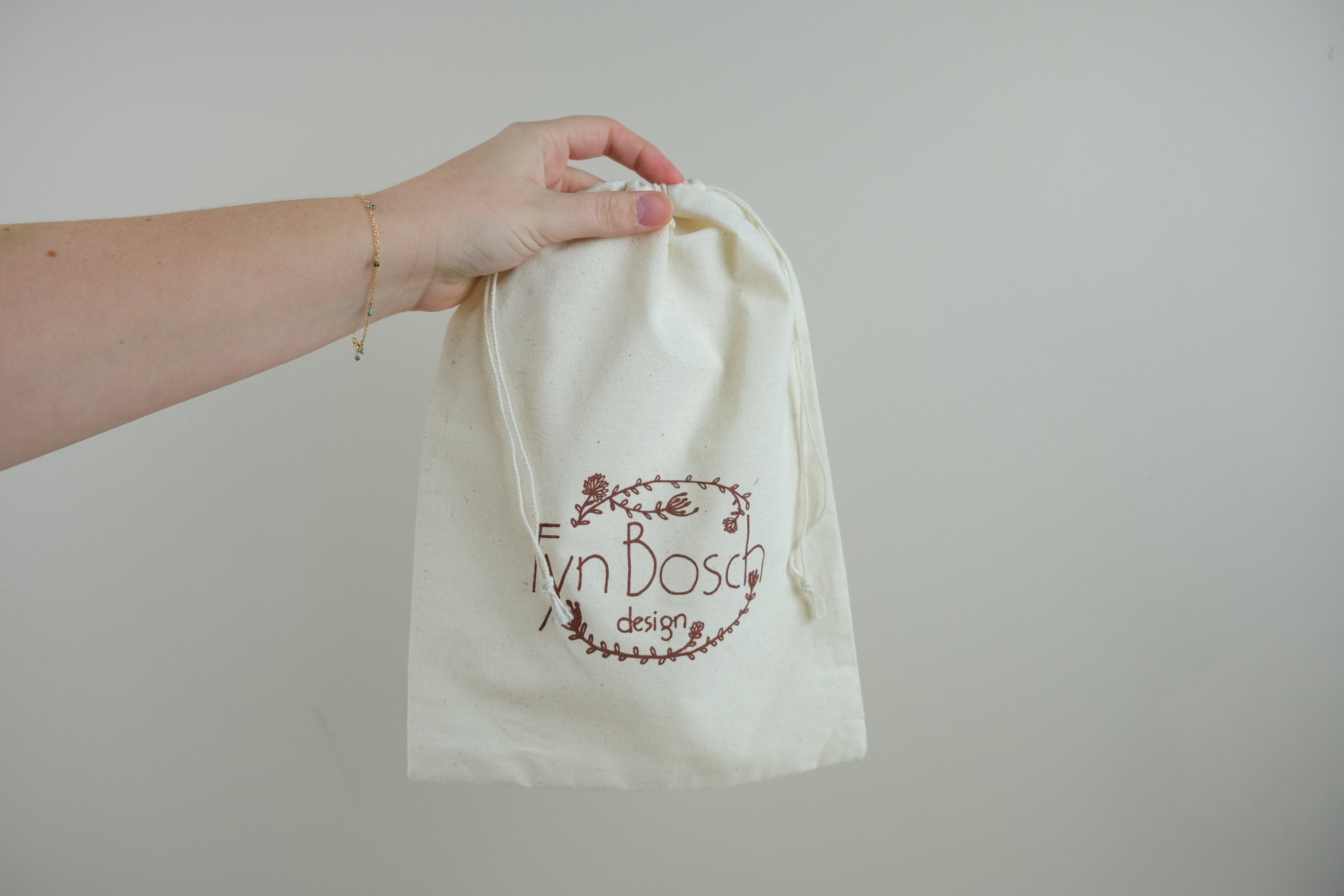 Botanical Lilium Orange Big DIY Weaving Kit Loom Wooden Frame Natural ...