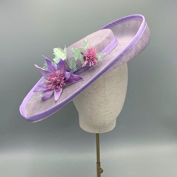 Lilac Fascinator - Etsy