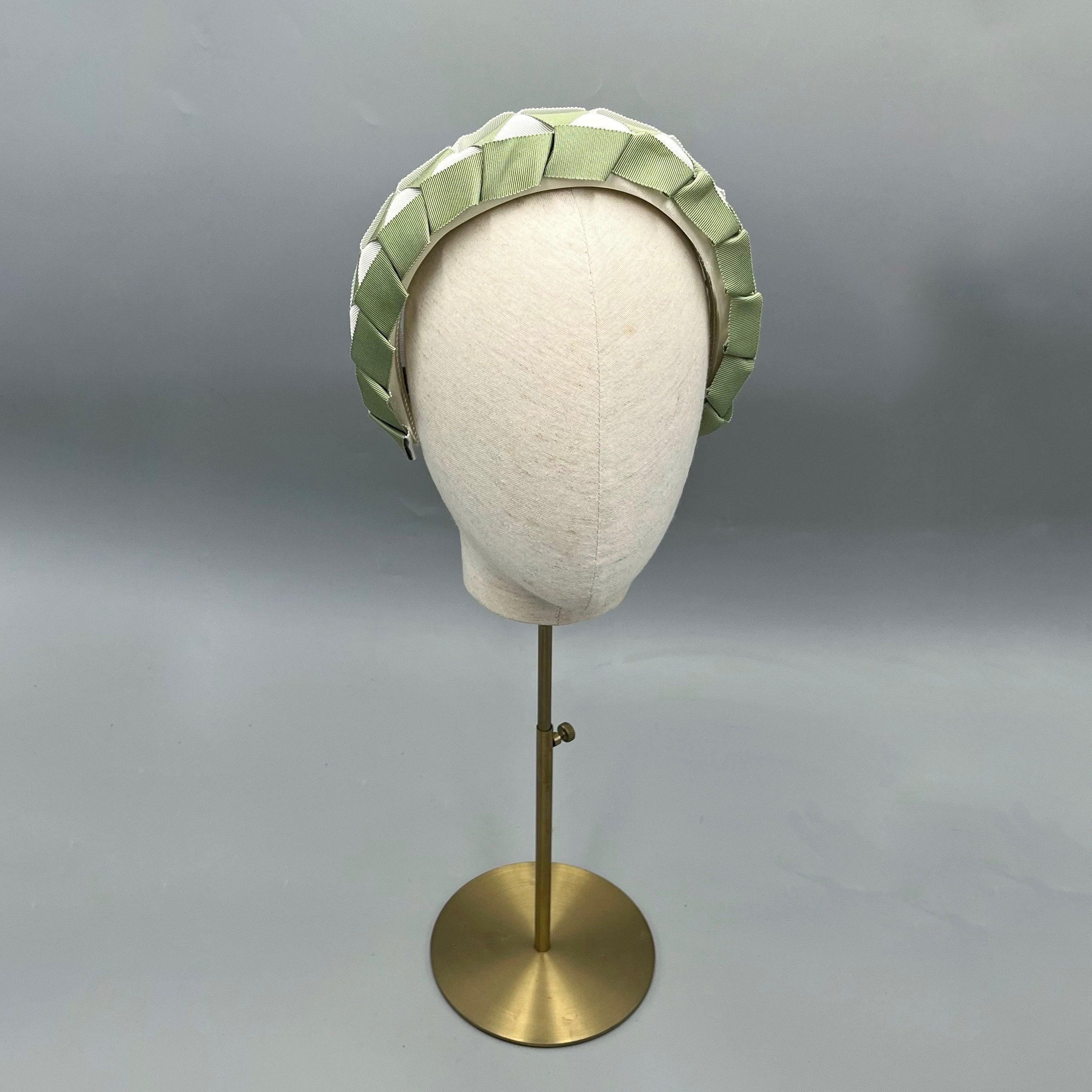 Sage Green and Ivory Fascinator, Origami Fascinator, Wedding - Etsy