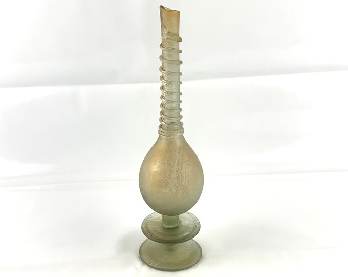 Art Glass Vase, Vintage Scavo, Roman Style, Seguso, Lafiore Vase, Art ...