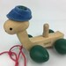Beeboo Toy Pull Along Snail Vintage Animal Snail Pull - Etsy