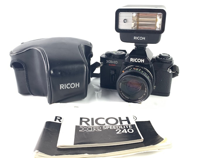 Ricoh KR-10 Super, Vintage Camera, Film Camera, 35mm Film Camera, 1980 ...