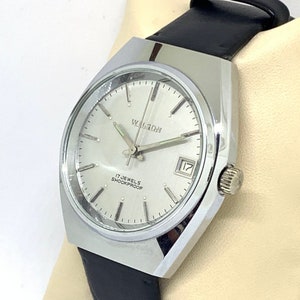 Vintage Watch, Wilson Automatic 70s Watch, 70's Watch, Mechanical Watch ...