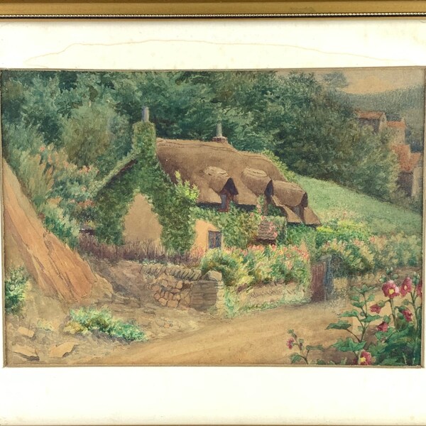 Watercolor Cottage - Etsy