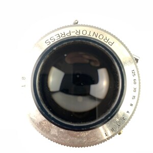 Projectina 5561a, Microscope Lens, German Lens, Pronter Press Shutter ...