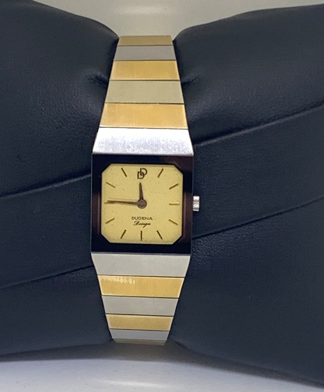 Rare Vintage Watch, Elegant Design, Dugena Watch, Quartz Watch, German ...
