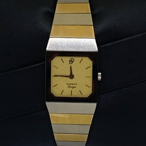 Rare Vintage Watch, Elegant Design, Dugena Watch, Quartz Watch, German ...