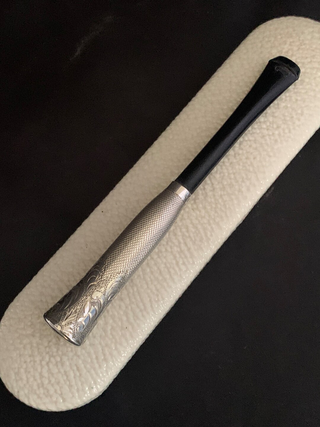 Antique Cheroot Holder, Art Deco, 1920s, 835 Silver, German Made ...