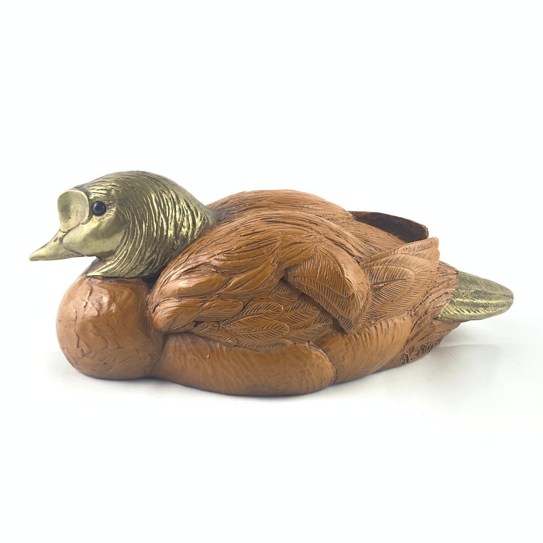 Vintage Duck, Mid Century Sculpture, Italian Duck, Elli Malevolti ...