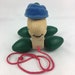 Beeboo Toy Pull Along Snail Vintage Animal Snail Pull - Etsy