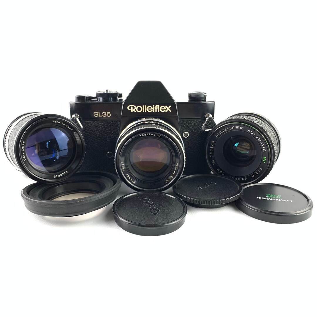 Rolleiflex SL 35 Kit, Made in Germany, Rollei Camera, Vintage Camera ...