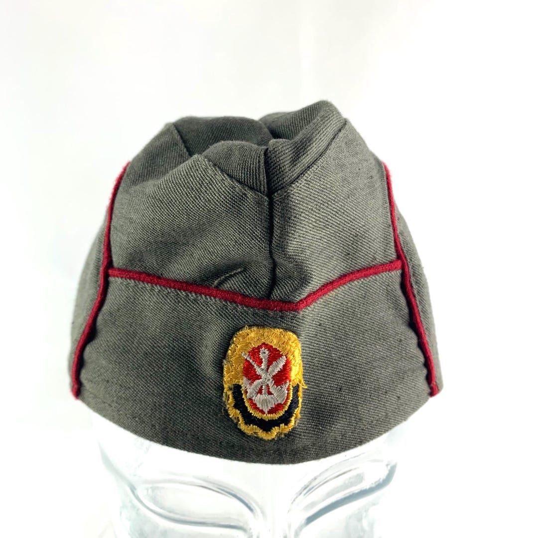 Vintage East German Army Garrison Cap, DDR NVA Militaria, Size 53 - Etsy