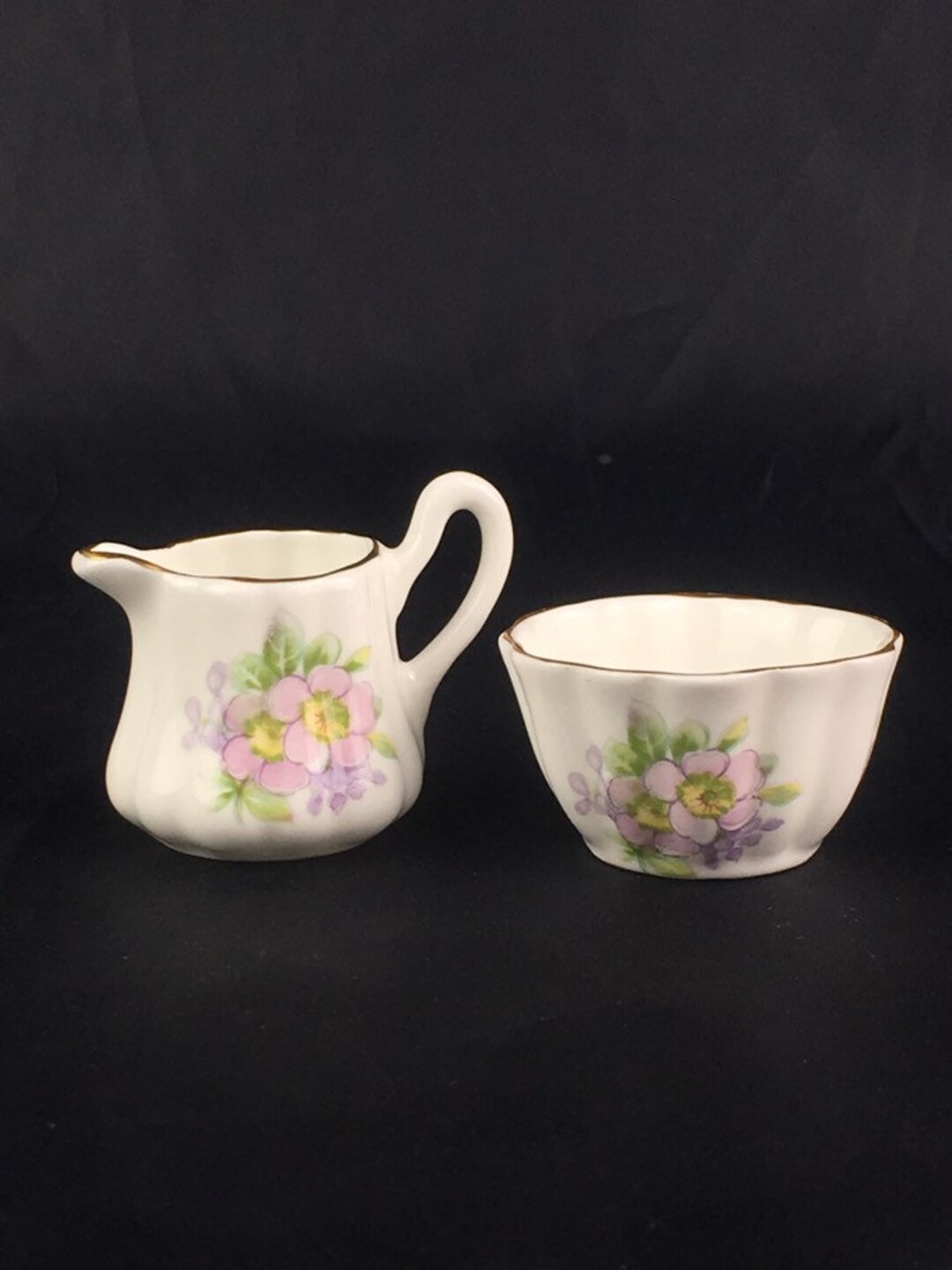 Irish Sugar and Creamer, Royal Tara Miniature, Sugar and Creamer ...