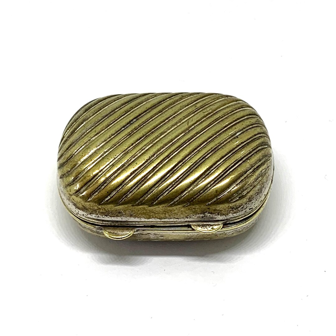Antique Snuff Box, Victorian Snuff Box, Silver Plated Box, Snuff Box ...