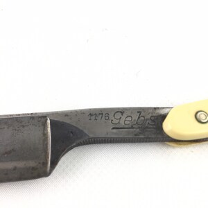 Cut Throat Razor Artur Sahler Solingen Razor German - Etsy
