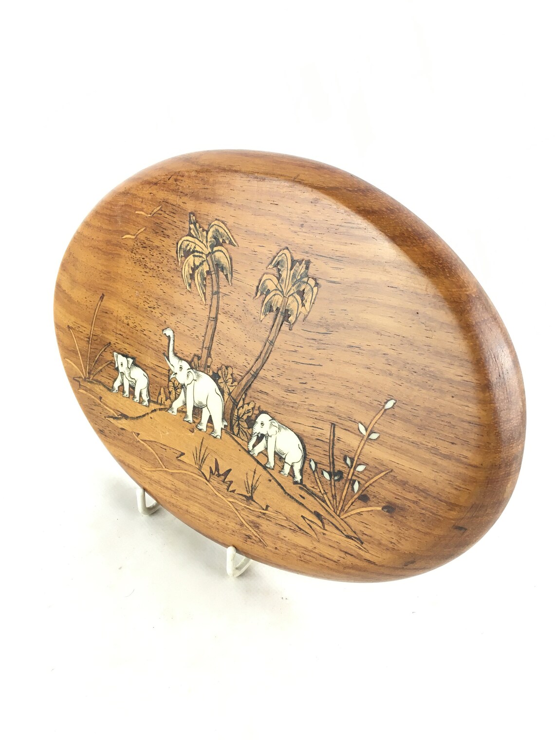 Elephant Plaque Wooden Plaque Hand Made Plaque Wood | Etsy