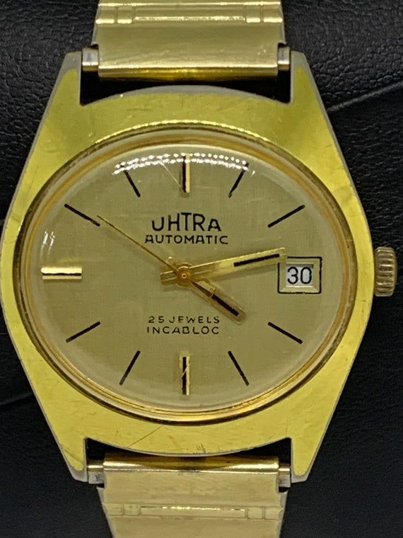 Vintage watch, Uhtra automatic watch, 25 jewels, Germ… - Gem