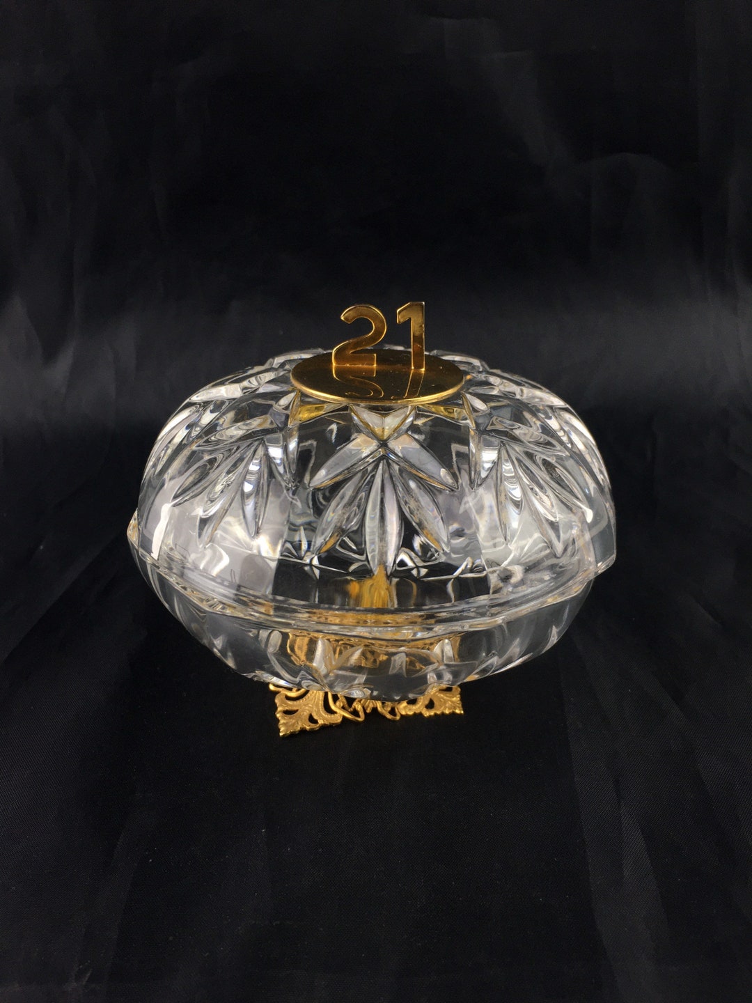 Vintage Irish Glass Bowl, Killarney Crystal, Crystal Glass Bowl, Irish ...