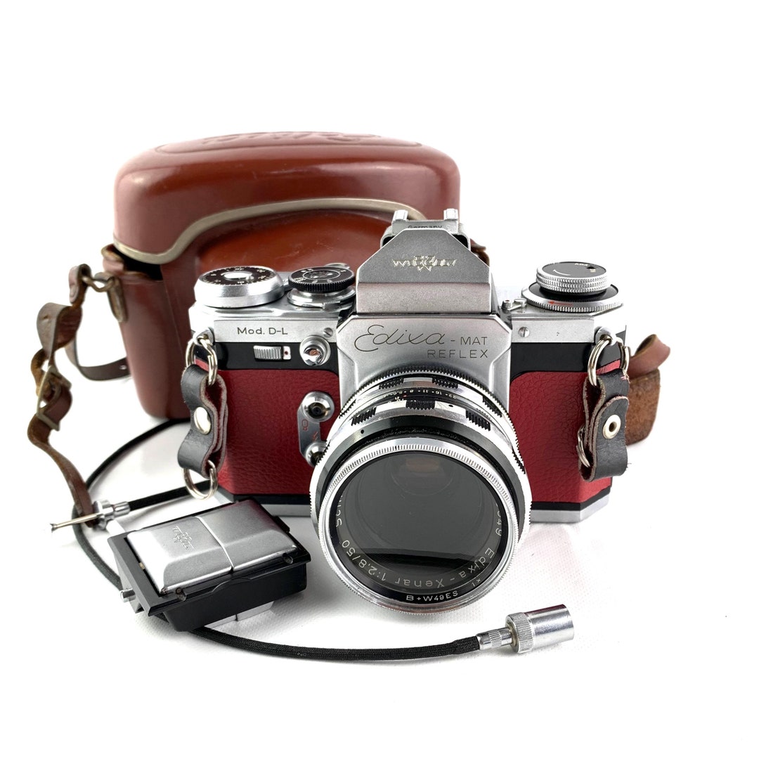Edixa Mat Reflex Mod D-L, Wirgin Camera, Vintage Film Camera, German ...