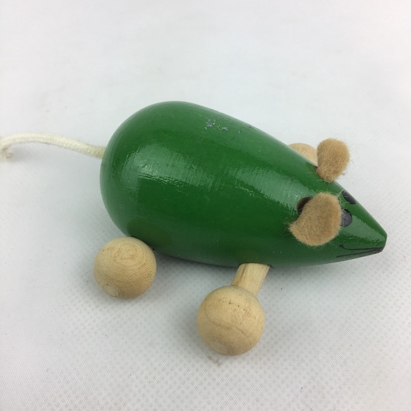 Wooden Mouse - Etsy UK