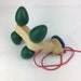 Beeboo Toy Pull Along Snail Vintage Animal Snail Pull - Etsy