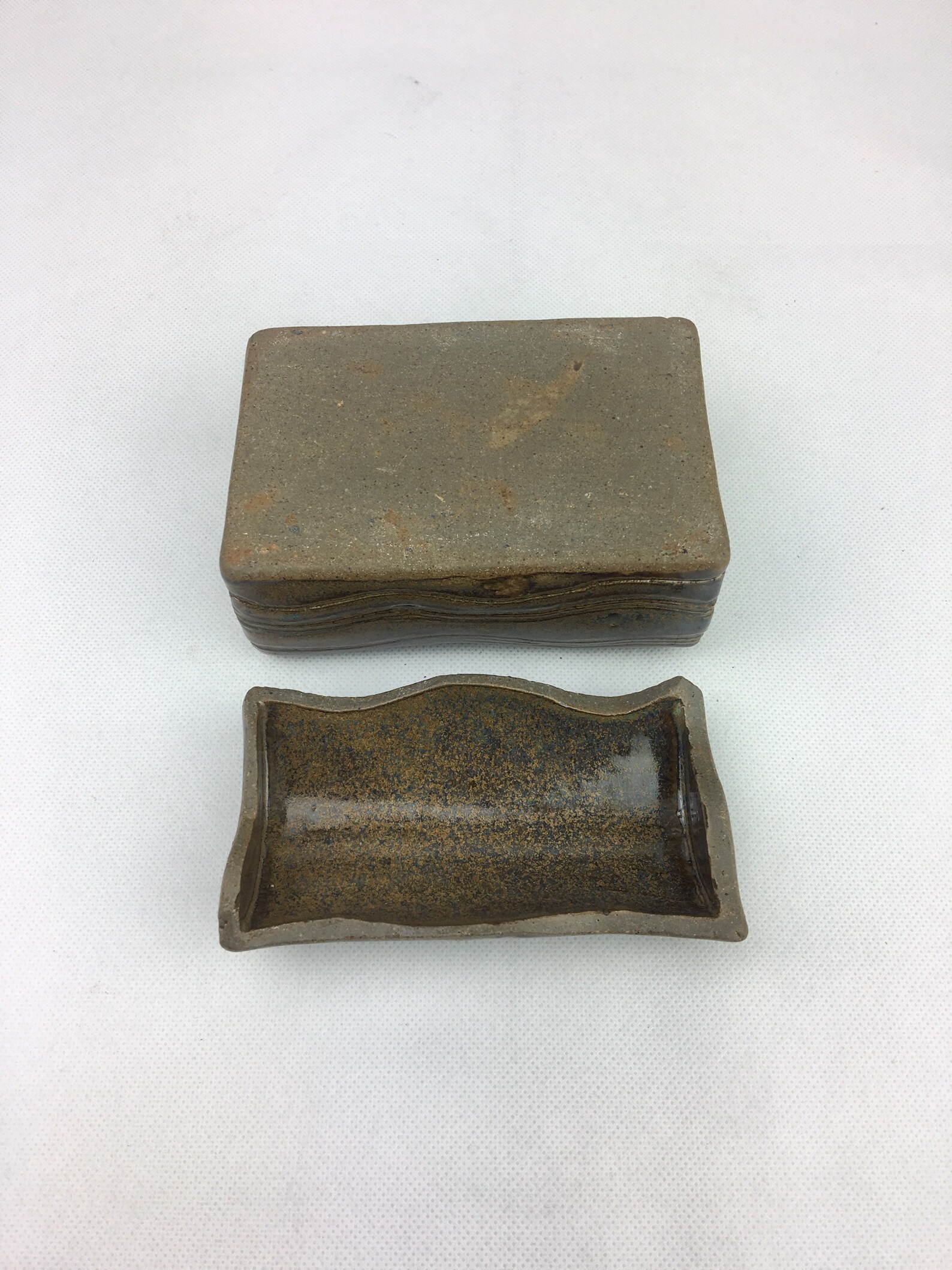 Art Pottery Box Lidded Box Studio Pottery Trinket Box | Etsy