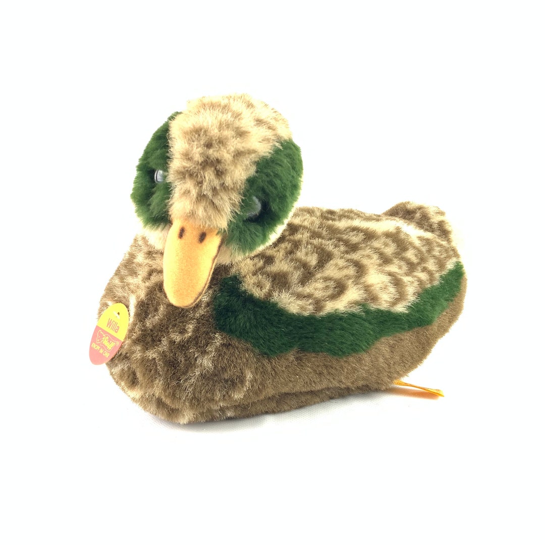 Vintage Steiff, Cuddly Steiff Willa Duck, Vintage Toy, Collectable Toy ...