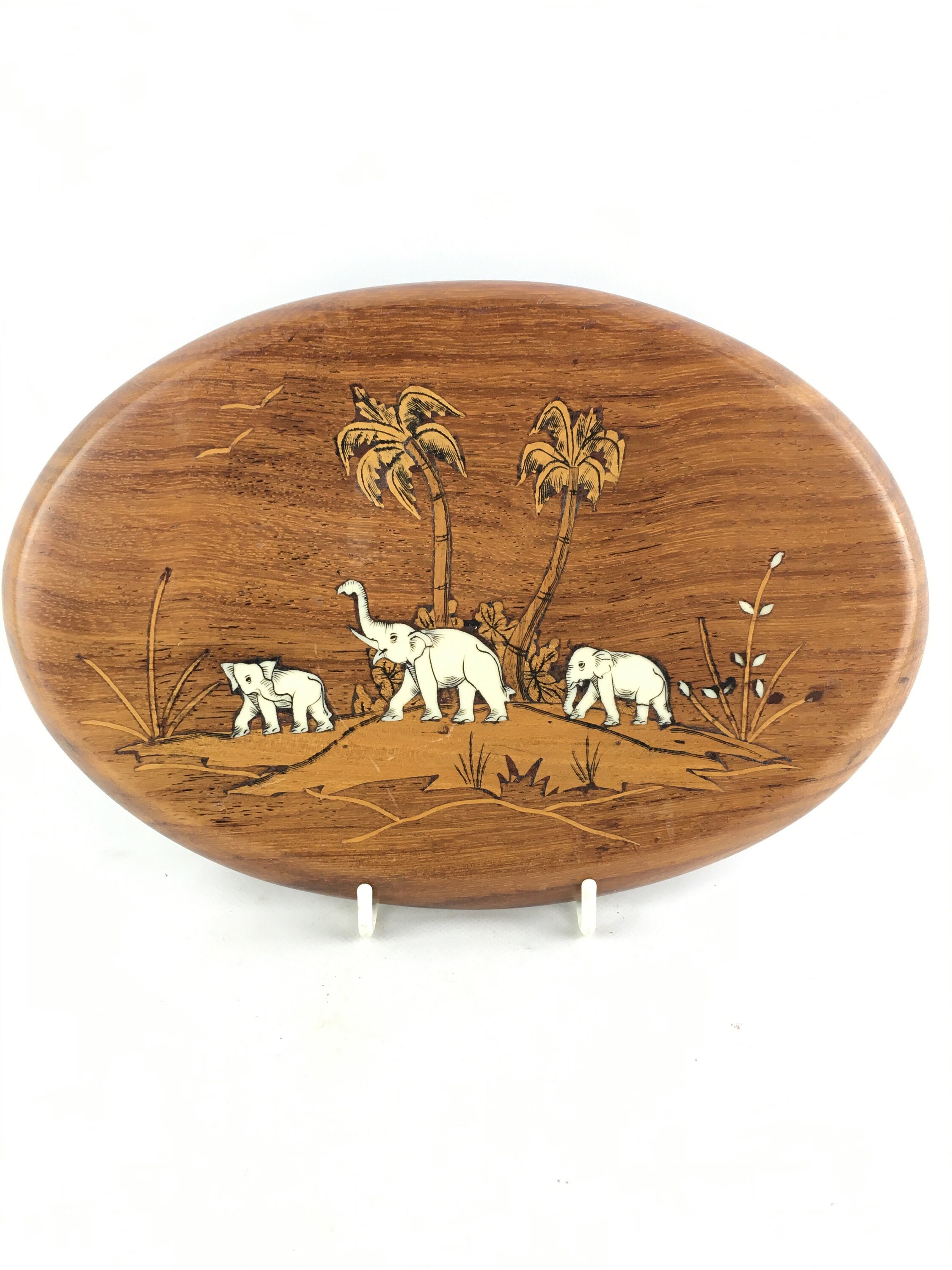 Elephant Plaque Wooden Plaque Hand Made Plaque Wood | Etsy