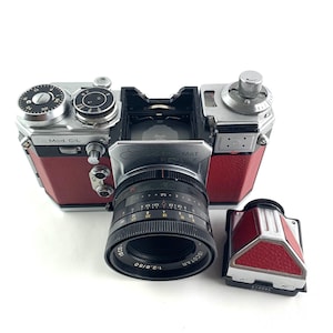 Edixa Mat Reflex, Mod C L, Wirgin Camera, Vintage Film Camera, German ...