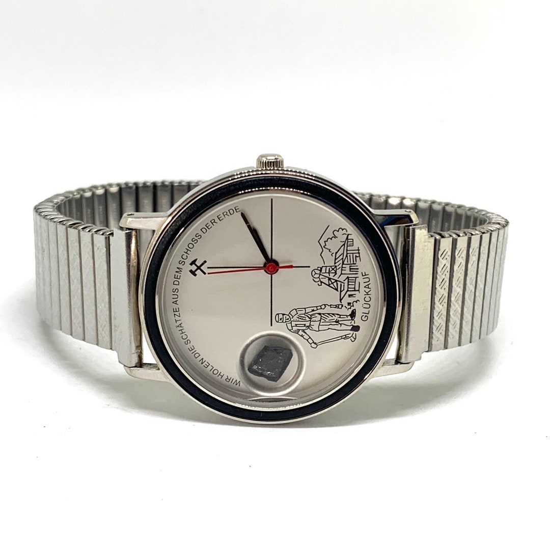 Vintage Watch, Miners Watch, Mining Memorabilia, 90's Watch, Quartz ...