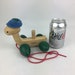 Beeboo Toy Pull Along Snail Vintage Animal Snail Pull - Etsy