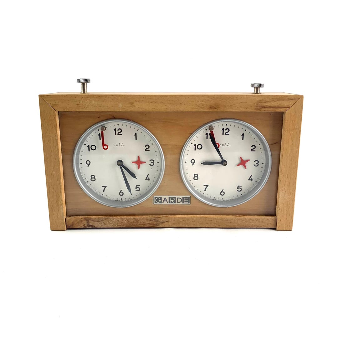 Vintage Ruhla Garde Chess Clock: German Mechanical Timer, 1970s - Etsy