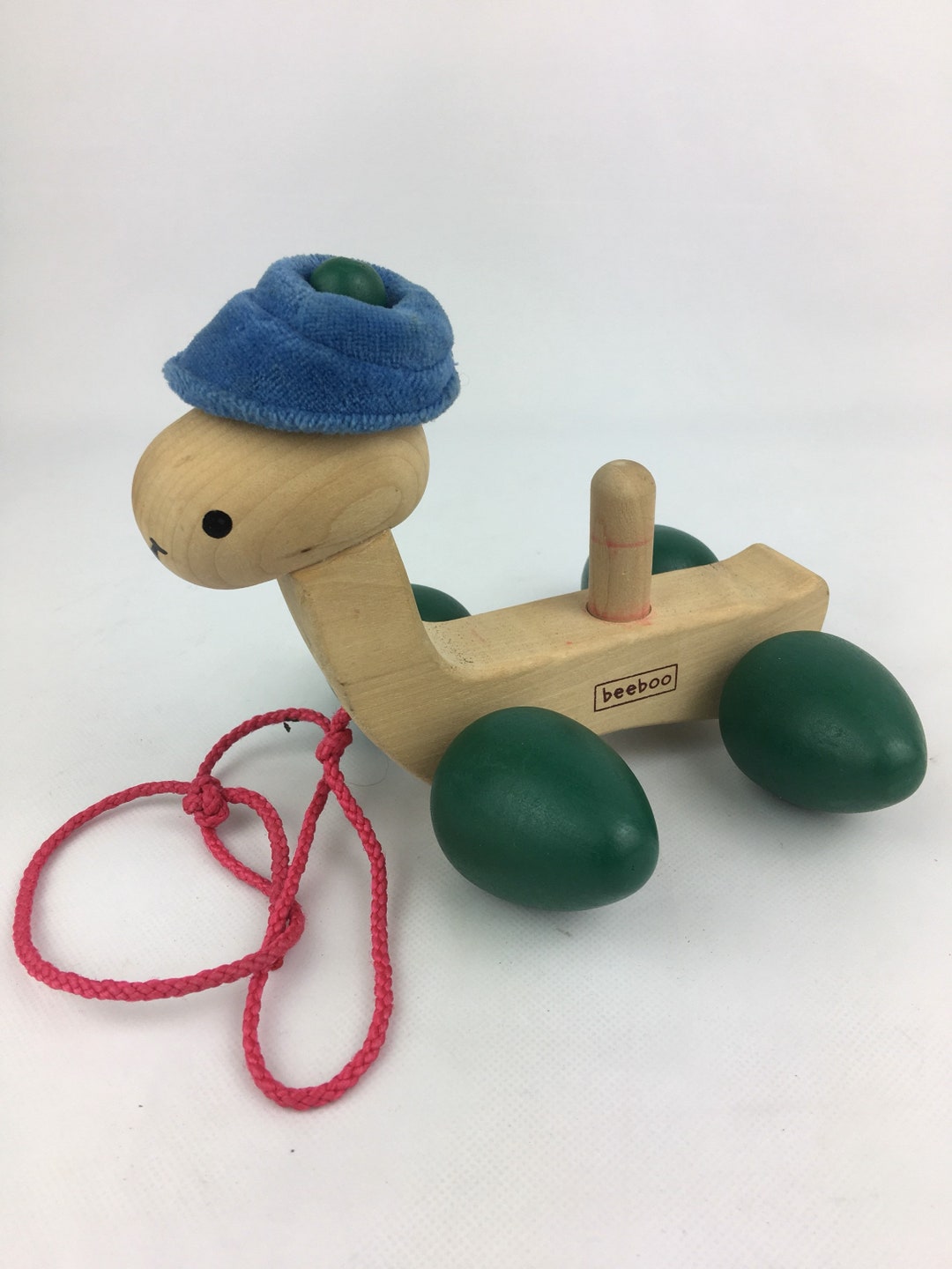 Beeboo Toy, Pull Along Snail, Vintage Animal, Snail Pull Along, Toy ...