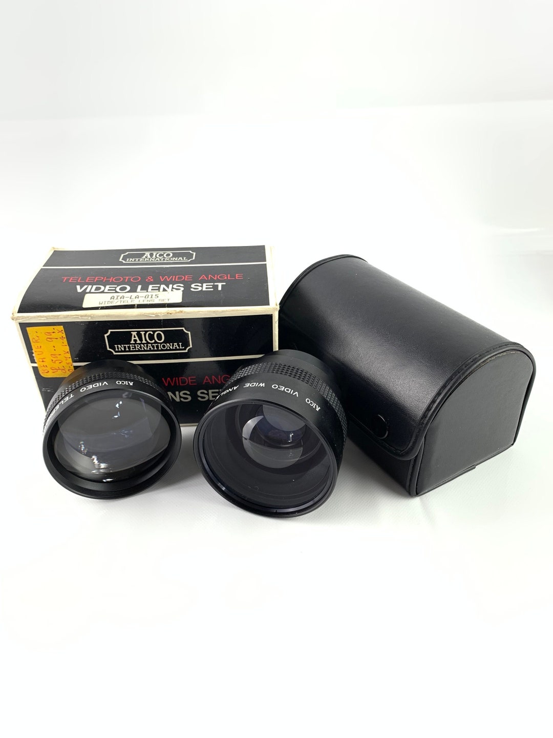 Aico International Video Lens Set: Telephoto & Wide Angle, Japan - Etsy