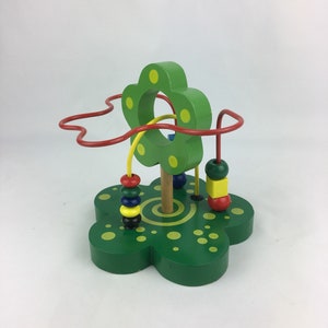 Vintage Wooden Dexterity Toy: Nursery Decor, Educational Baby Toy - Etsy