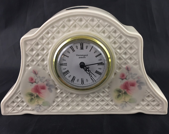 Irish Clock, Donegal Parian, Donegal China, Vintage Desk Clock ...