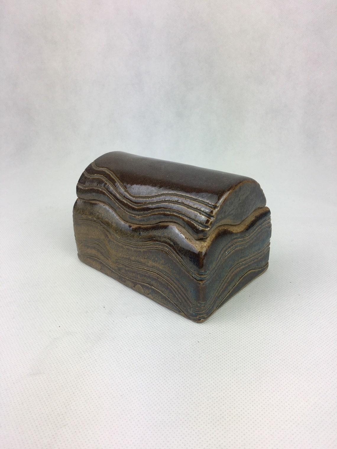 Art Pottery Box Lidded Box Studio Pottery Trinket Box - Etsy