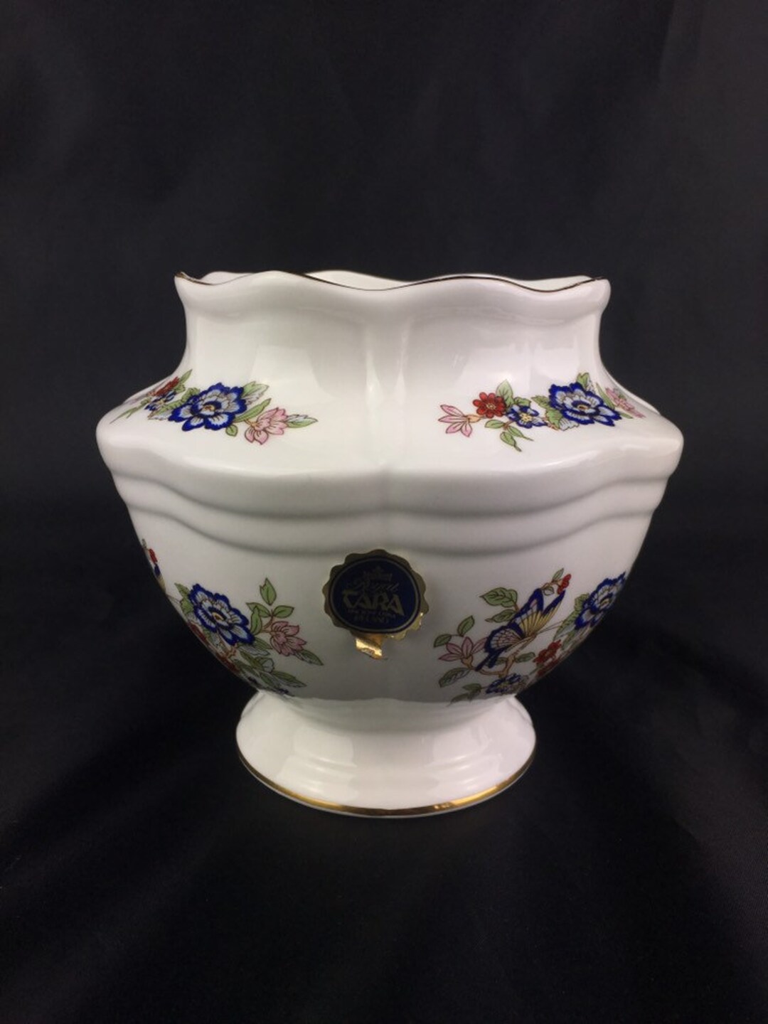 Royal Tara Irish Bone China Vase: Floral Butterfly Decor - Etsy