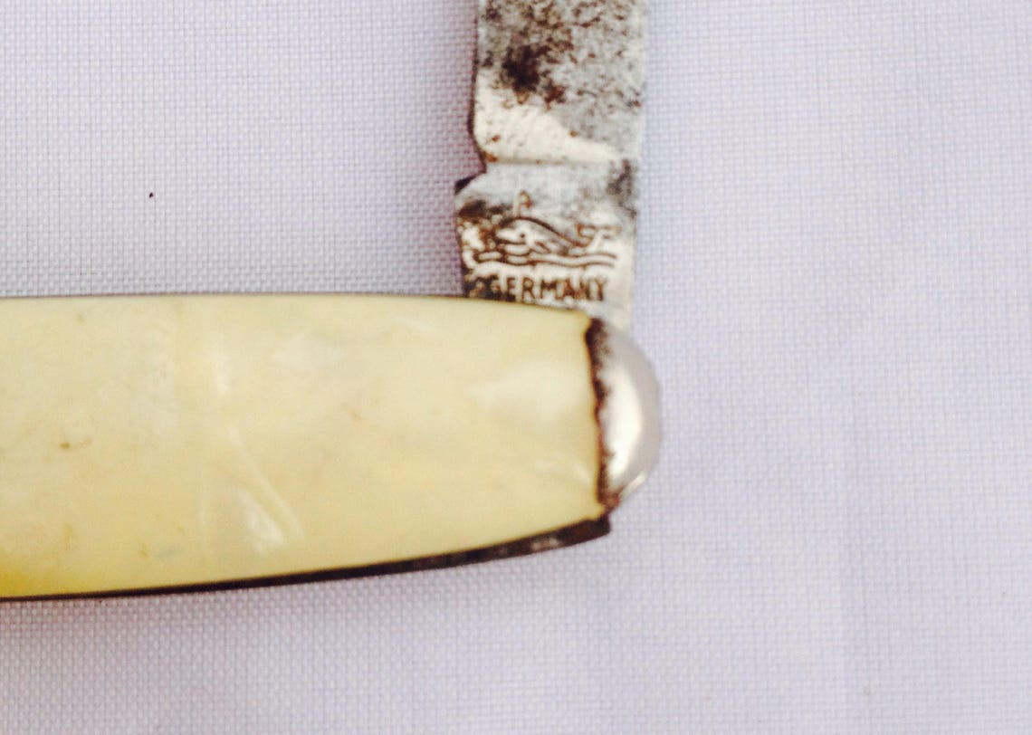 Vintage Pocket Knife Richartz Solingen Ladies Knife German - Etsy