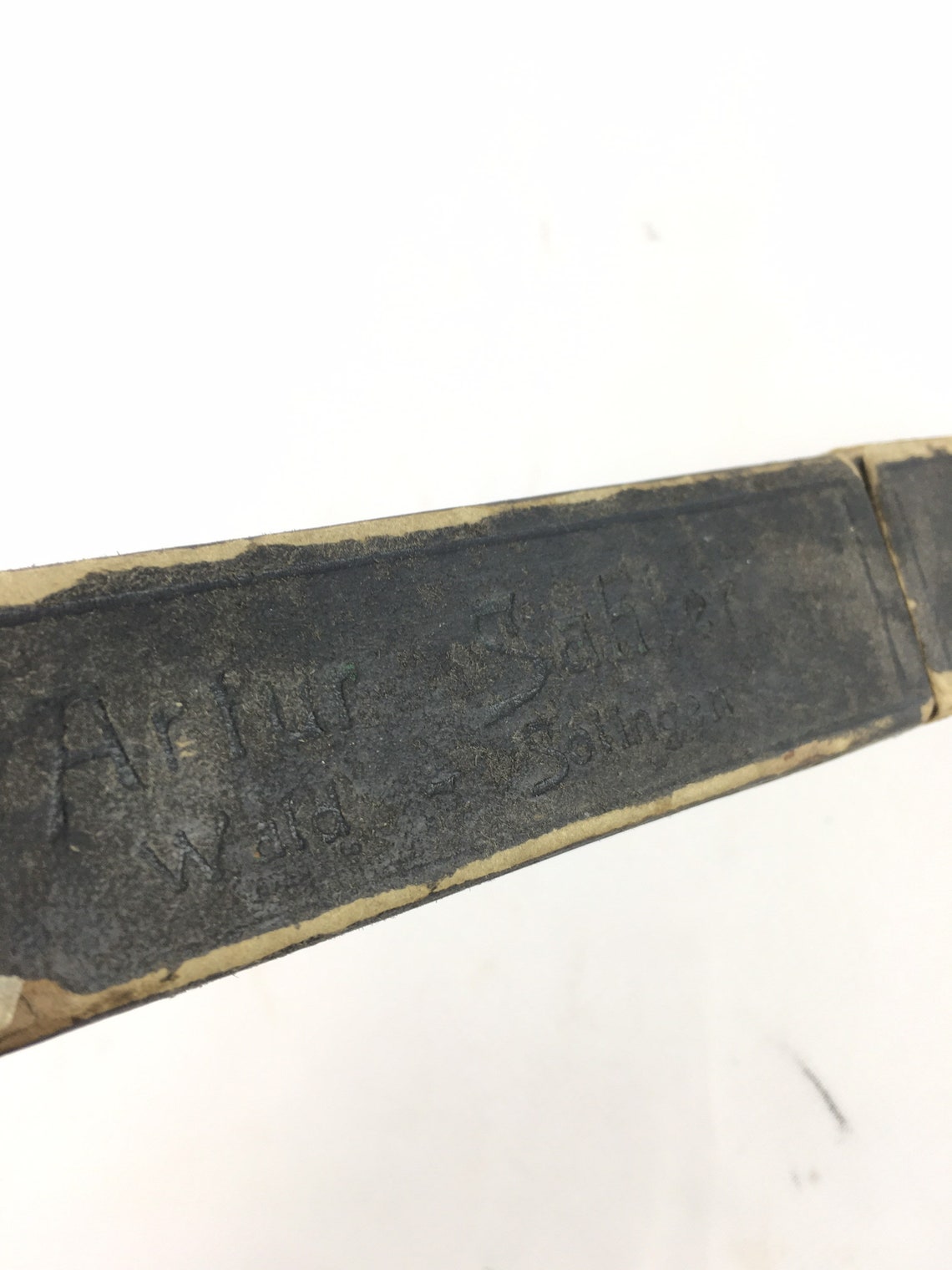 Cut throat razor Artur Sahler Solingen Razor German | Etsy