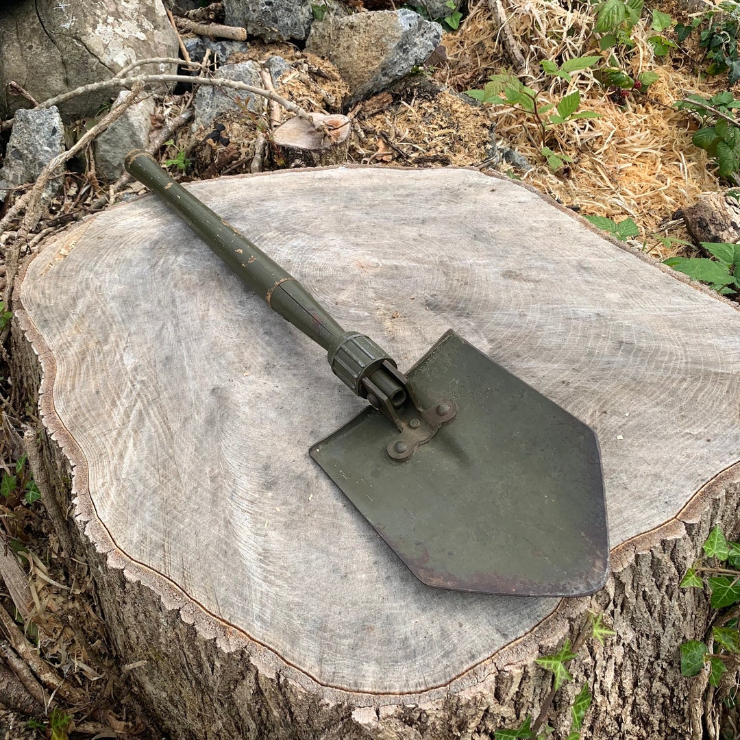 Original American Military World War II Folding Trench Shovel From 1944 ...