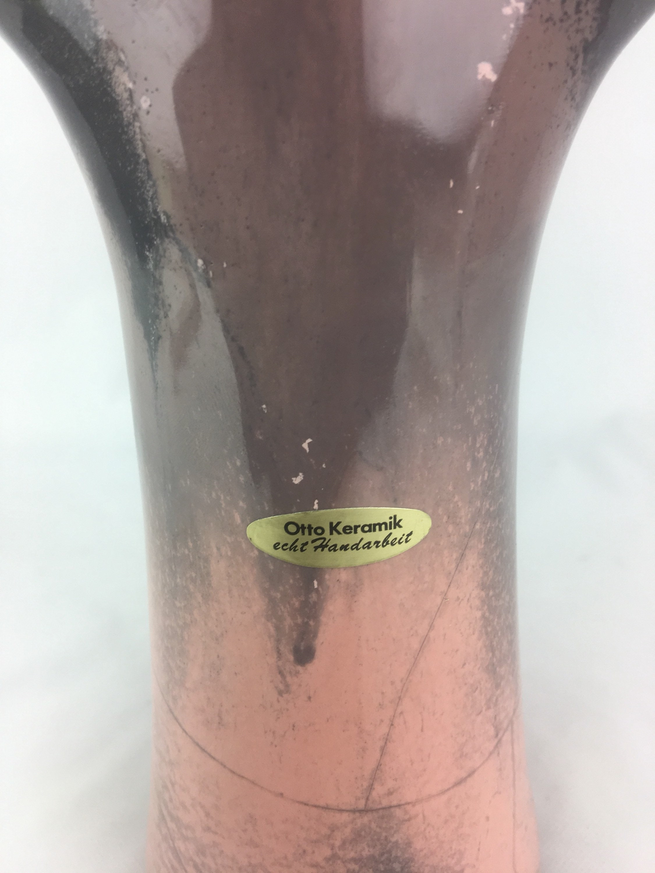 Space age Otto art vase 60s vase Space age decor Ceramic | Etsy