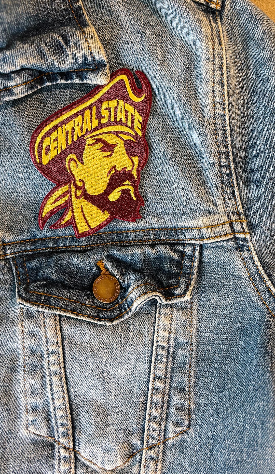 Central STATE University Rams Iron-on Patch - Etsy
