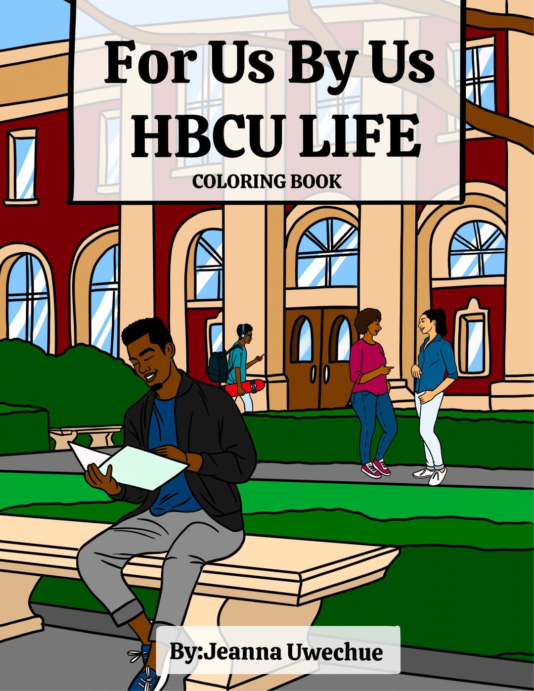 HBCU Inspired Coloring Book - Etsy