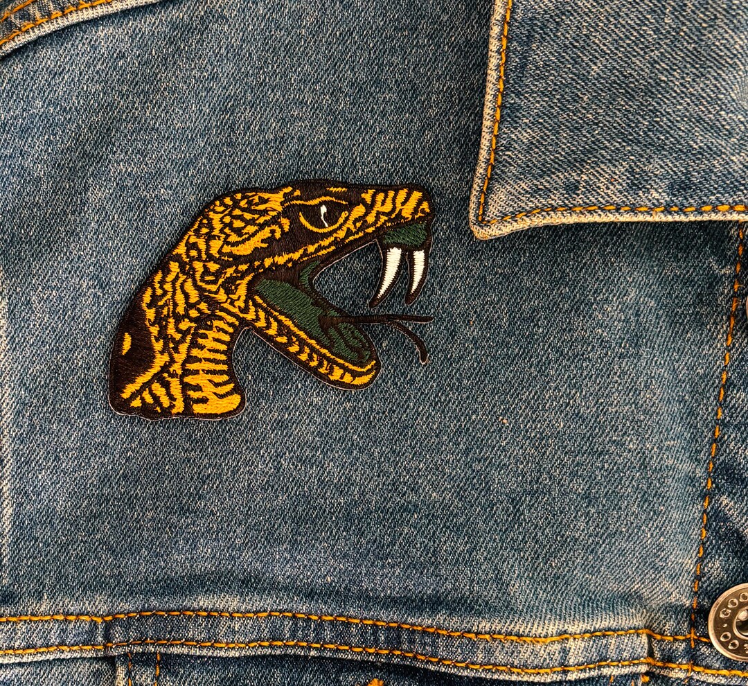 Florida AM University Rattler Head Mini Iron-on Patch Perfect for Small ...