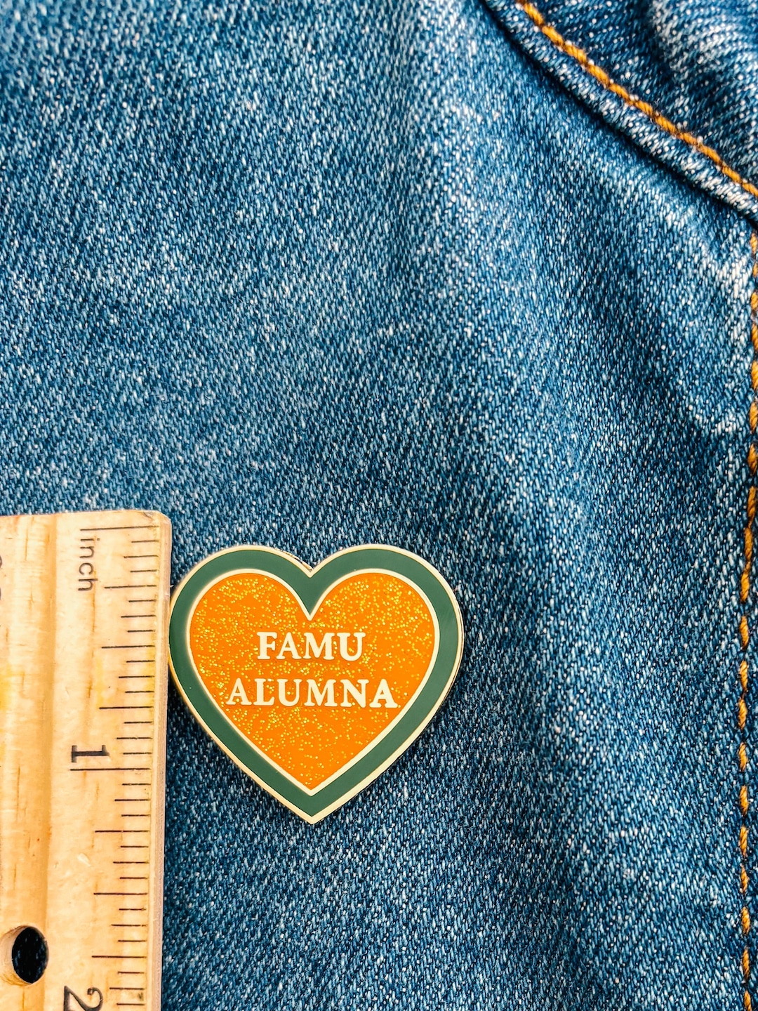 FAMU Alumna Enamel Pin HBCU College Graduate - Etsy