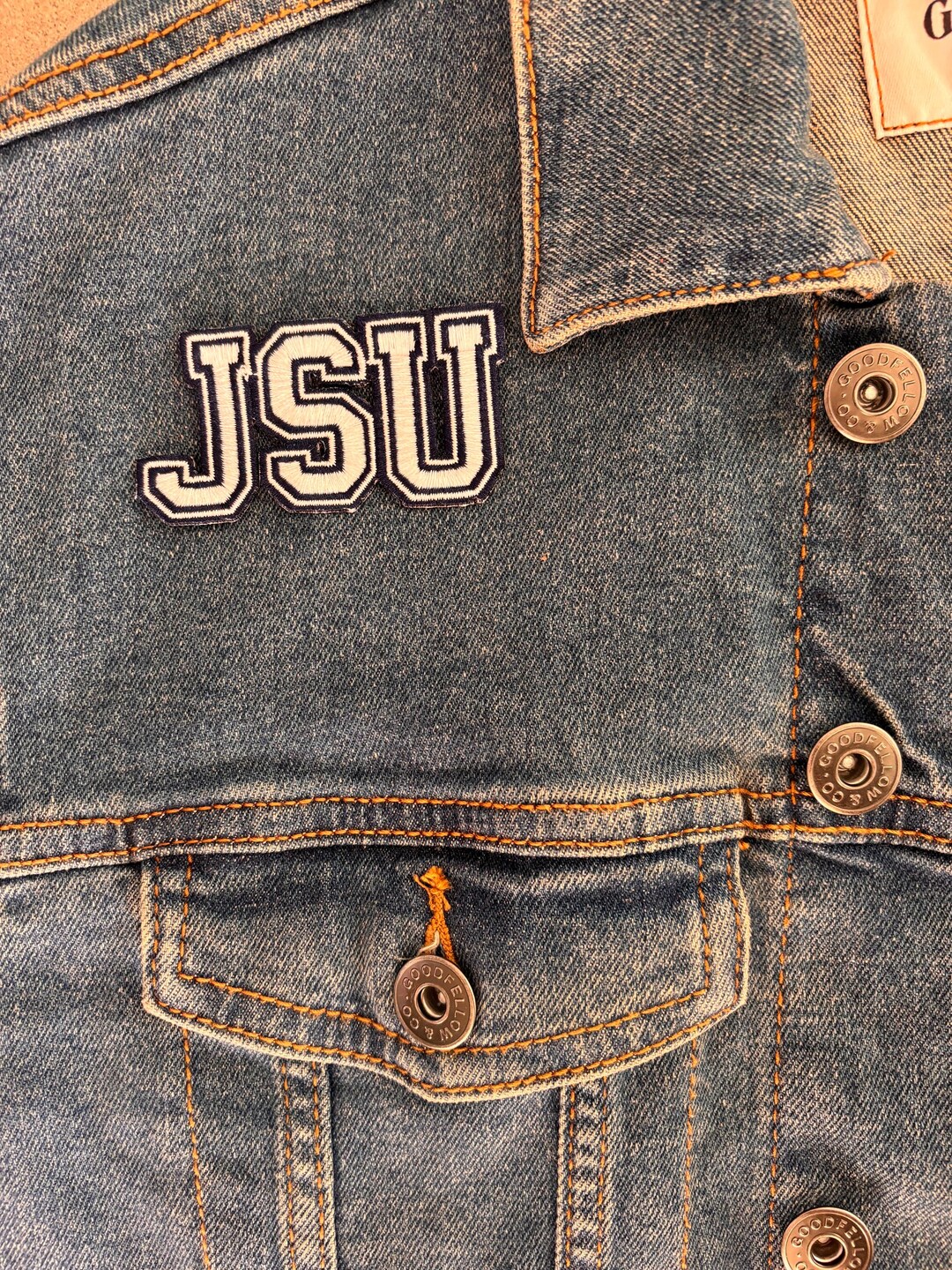 Jackson State University Letter Iron-on Patch – Perfect for Jackets ...